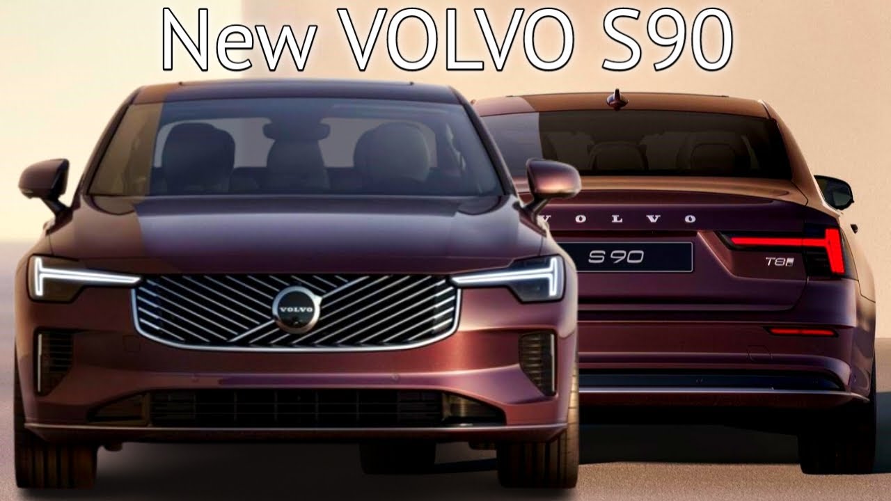 New 2025 Volvo S90 facelift - FIRST Look! Exterior, and Interior - YouTube