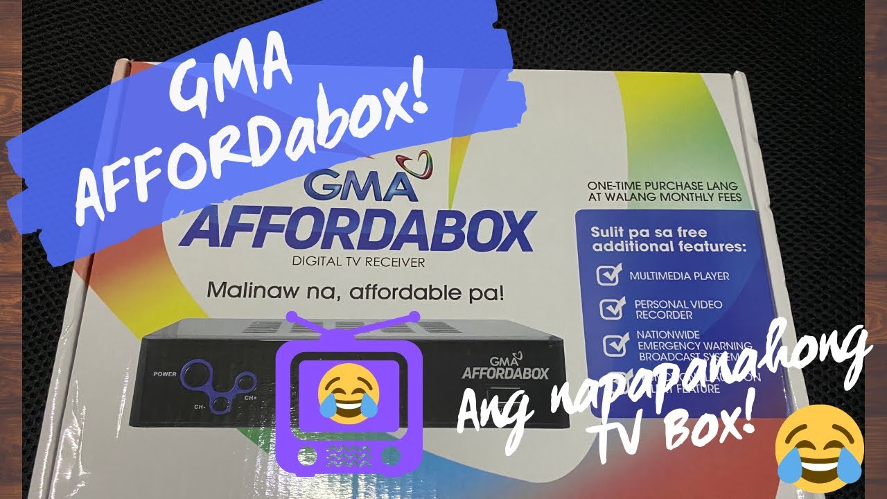 GMA Affordabox - My first TV Box - YouTube