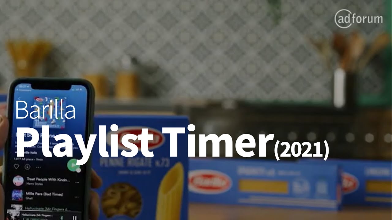 Barilla(바릴라) - Playlist Timer(플레이리스트 타이머) - YouTube