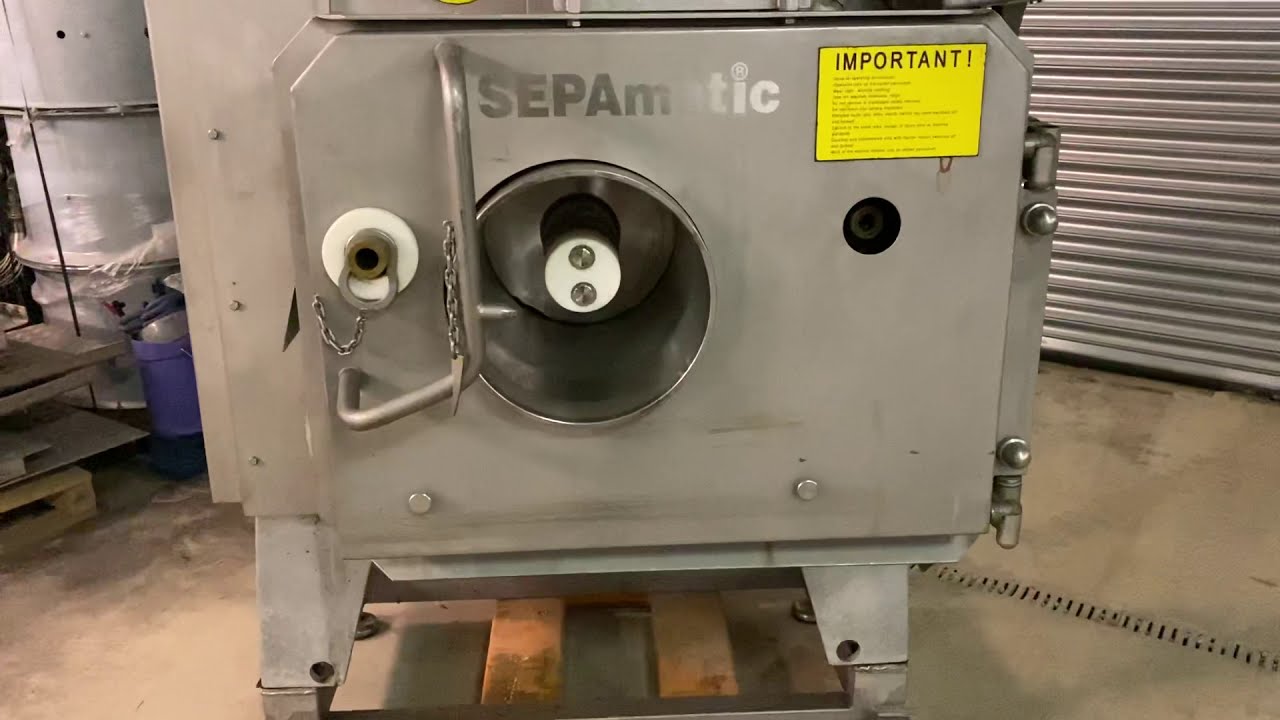 Sepamatic 2000 Bone Separator - YouTube
