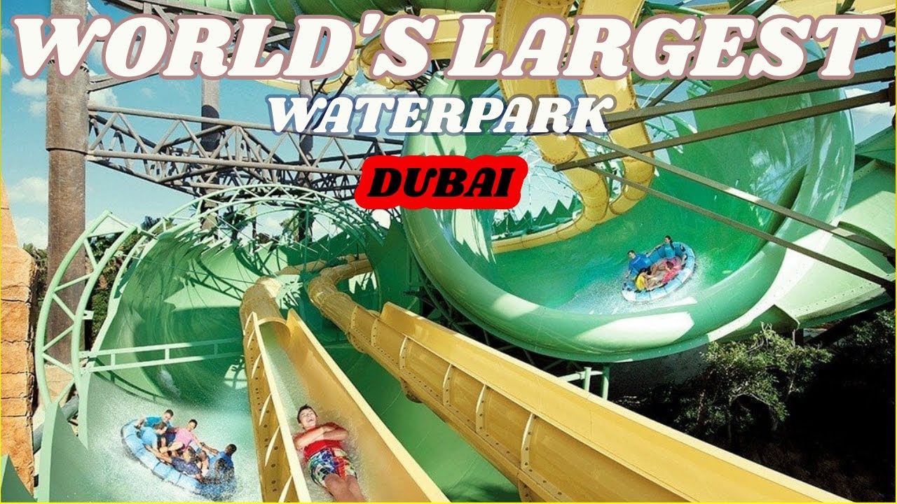 World's Largest Water Park | Atlantis Aquaventure Dubai | Water Slides ...