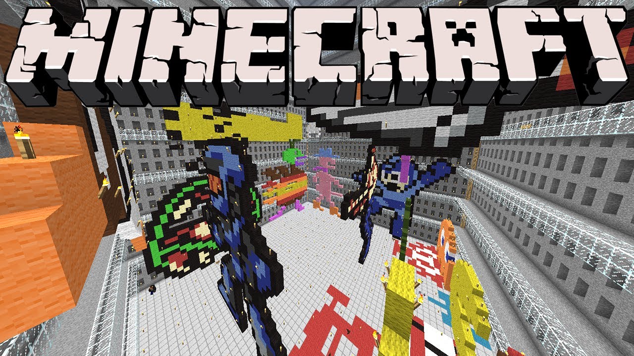 Minecraft - Expanded Pixel Museum - YouTube