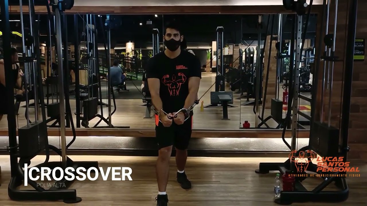 Crossover polia alta - YouTube