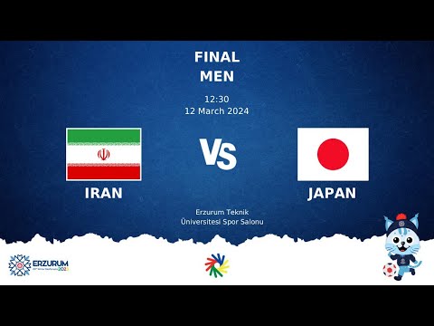 IRAN vs JAPAN | Futsal DEAFLYMPICS ERZURUM 2024 | Men Finals