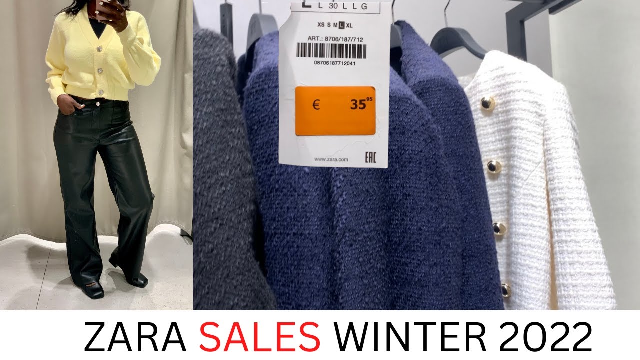Zara Women's December Winter Sales | Zara Saldi 2022 - YouTube