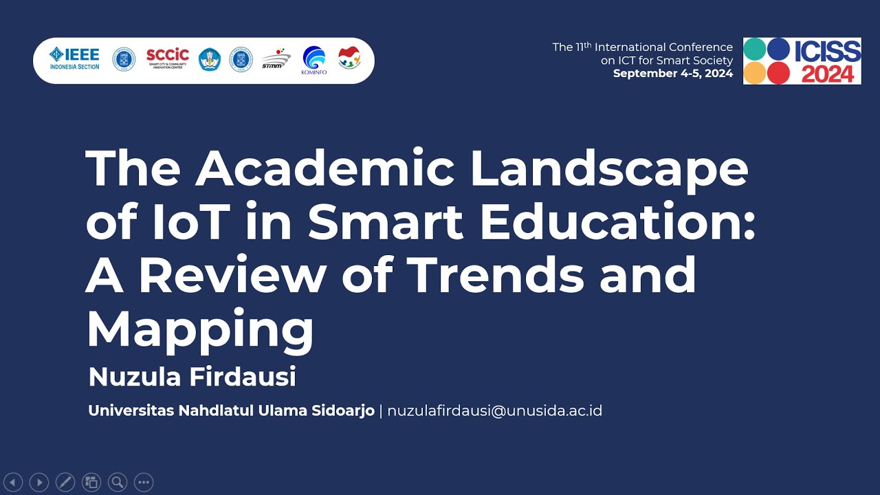041 ICISS 2024_The Academic Landscape of IoT in Smart Education: A ...