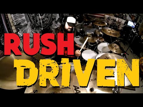 RUSH - DRIVEN - DRUM COVER - YouTube