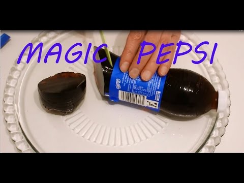 Pepsi Flasche aus Pudding, Gelee DIY !!! - How to Make Pepsi Jelly DIY ...