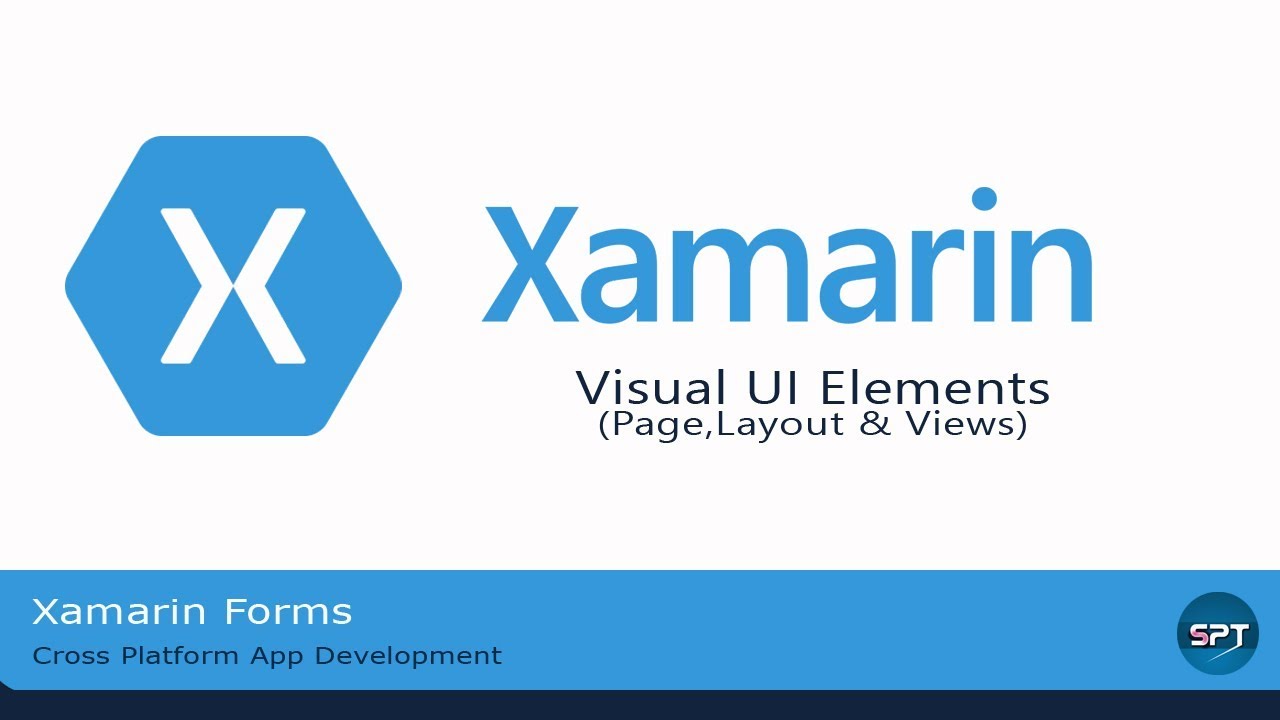 Visual UI Elements(Page,Layout and Views)-Xamarin in Hindi - YouTube