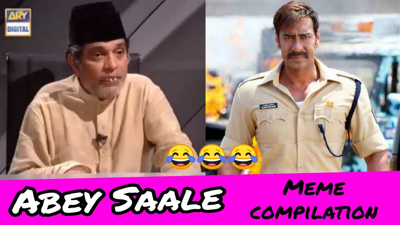 Abey Saale Meme WhatsApp Status | Meme Compilation | Vinay Jadav Edits ...