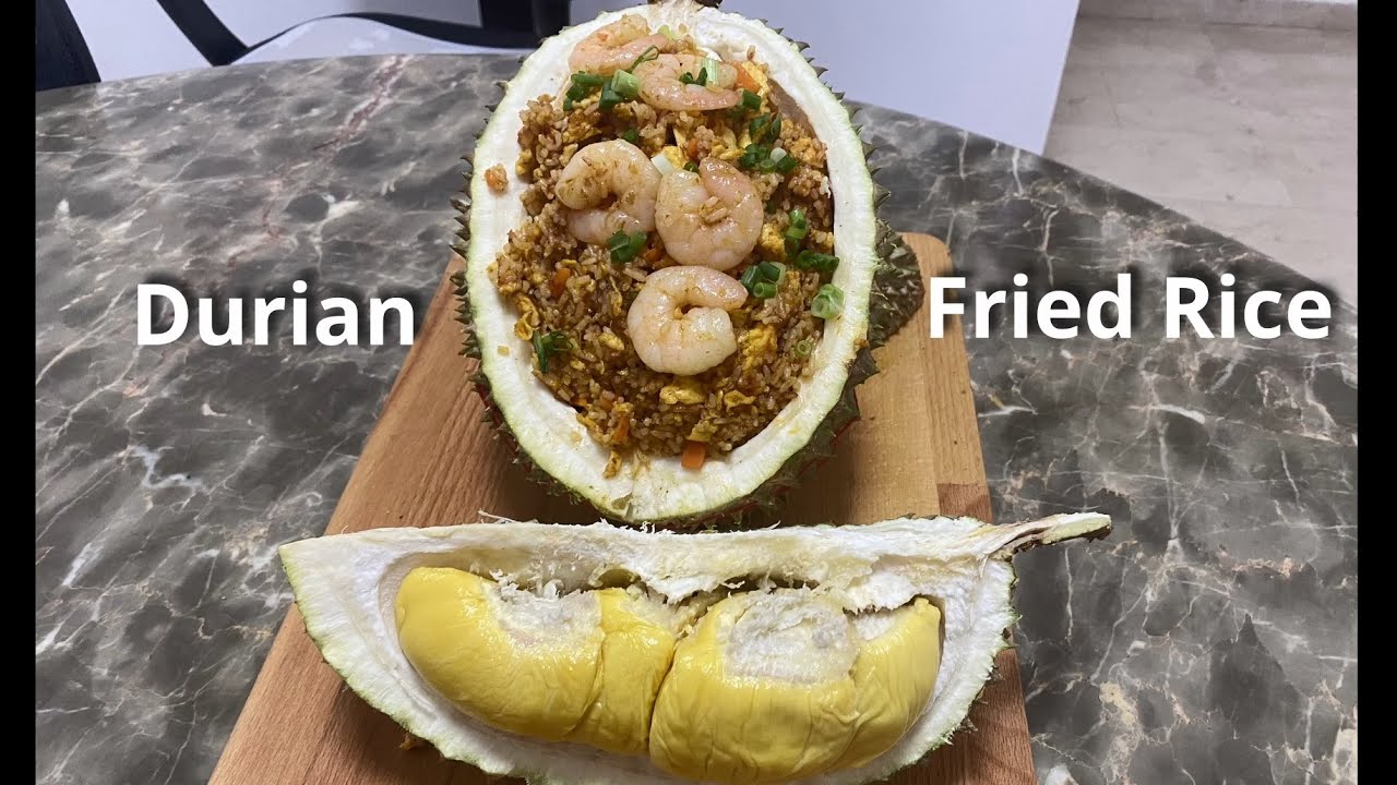 Durian Fried Rice 榴莲炒饭 - YouTube