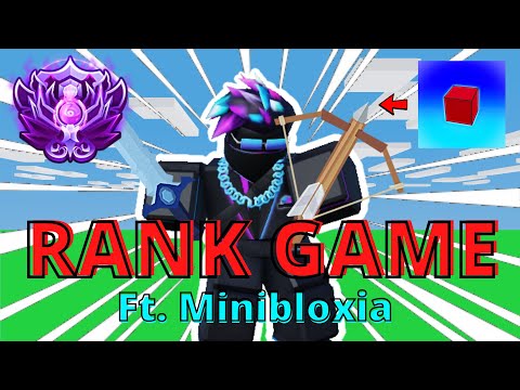 Getting Carried in RANK MODE ft. @MiniBloxia (Roblox Bedwars) - YouTube