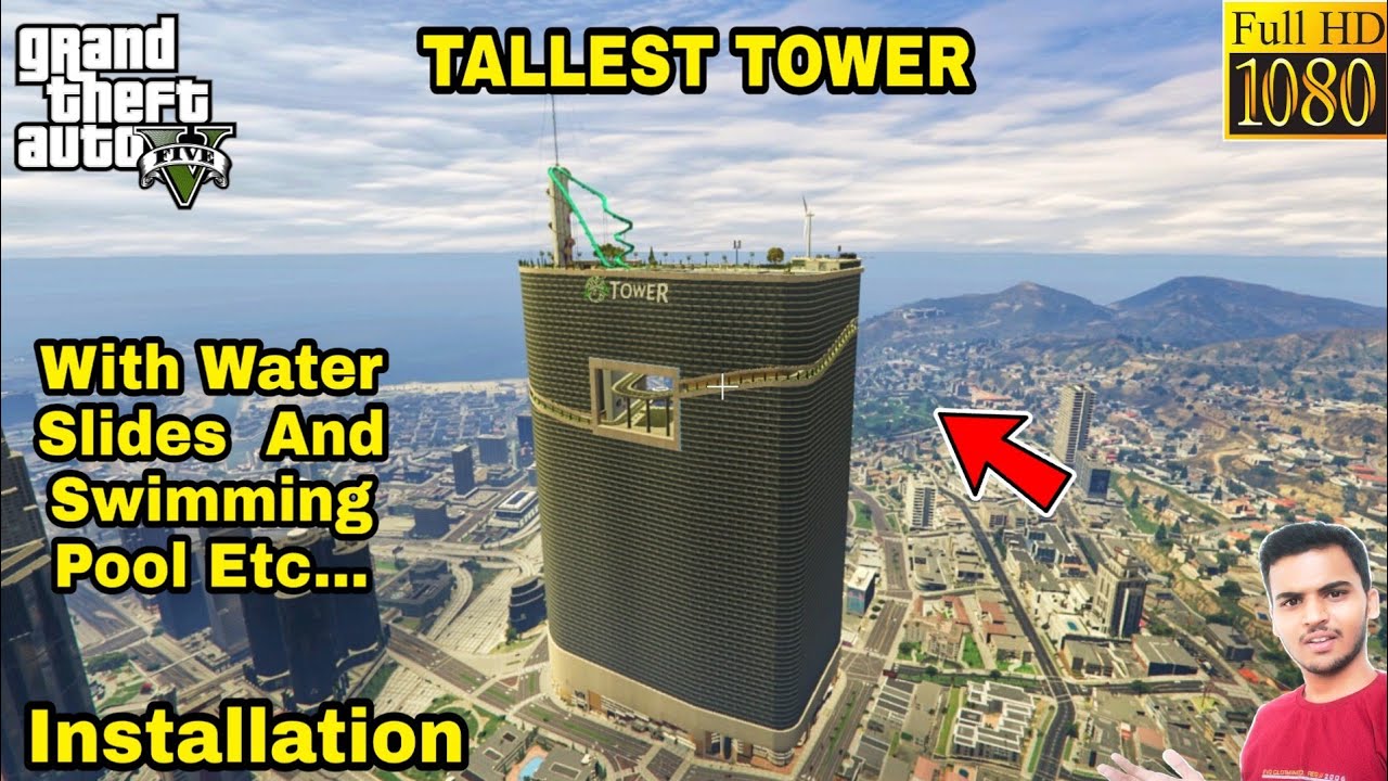 GTA 5 : HOW TO INSTALL TALLEST TOWER | TALLEST BUILDING MOD🔥🔥🔥 - YouTube