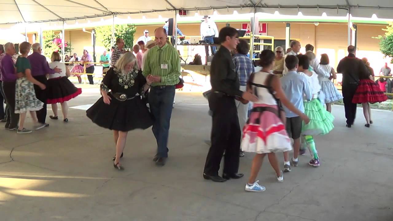 Dancing at the Fair 2015 - singing call ("take my breath away") - YouTube