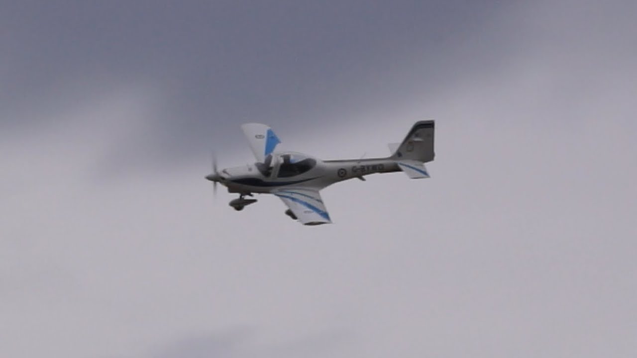 Grob Tutor at Duxford 15th September 2024 - YouTube