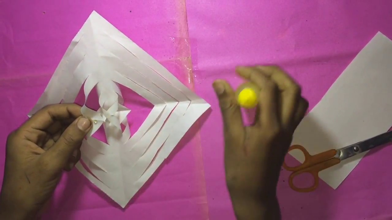 Paper Art Design🌟🔥 Work | Design a Paper😻😻 Art | Simple Art Trick - YouTube