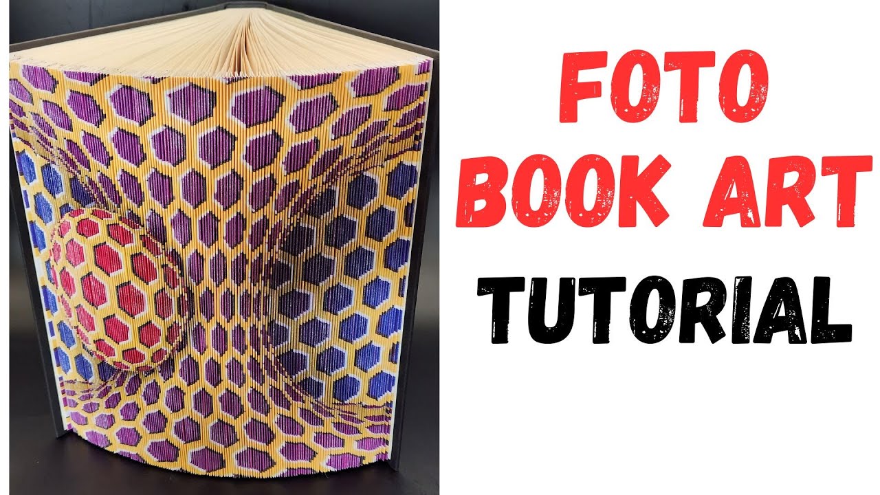 Fore Edge Foto Book Art Tutorial - Full tutorial on application of foto ...