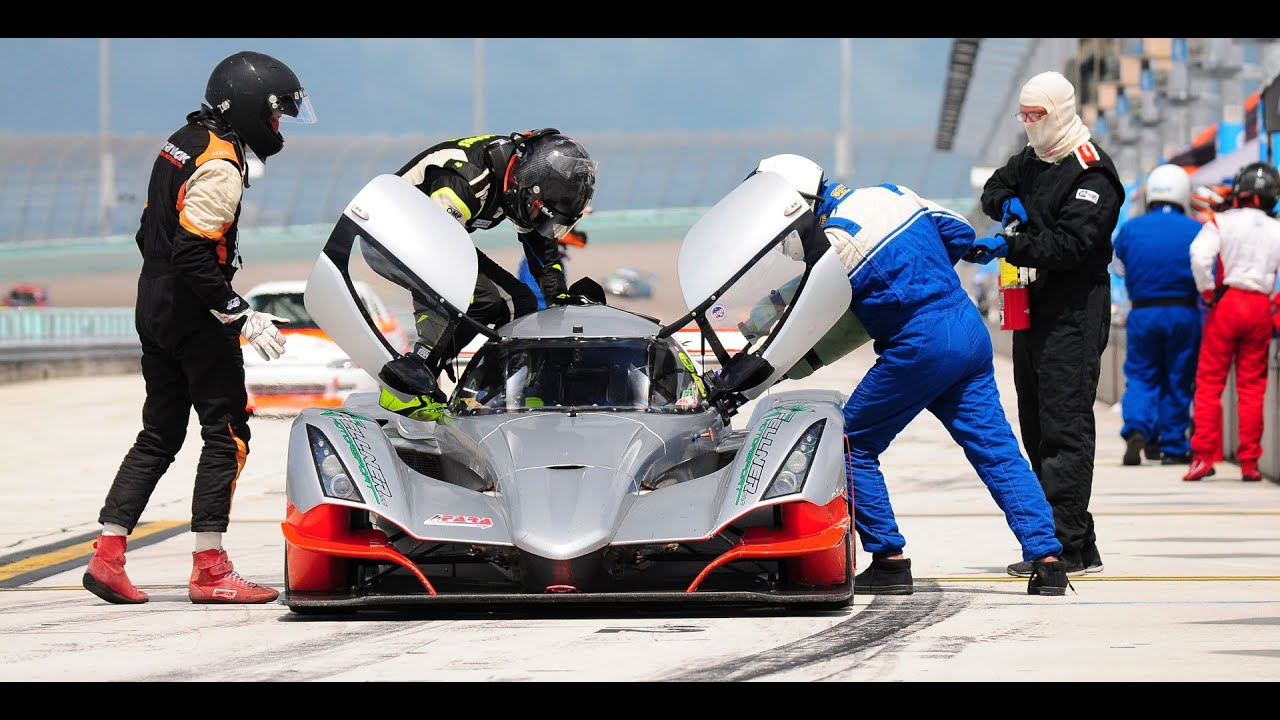 FARA 2020 Race of Champions at Homestead Speedway, Sprint Race 4. Last ...