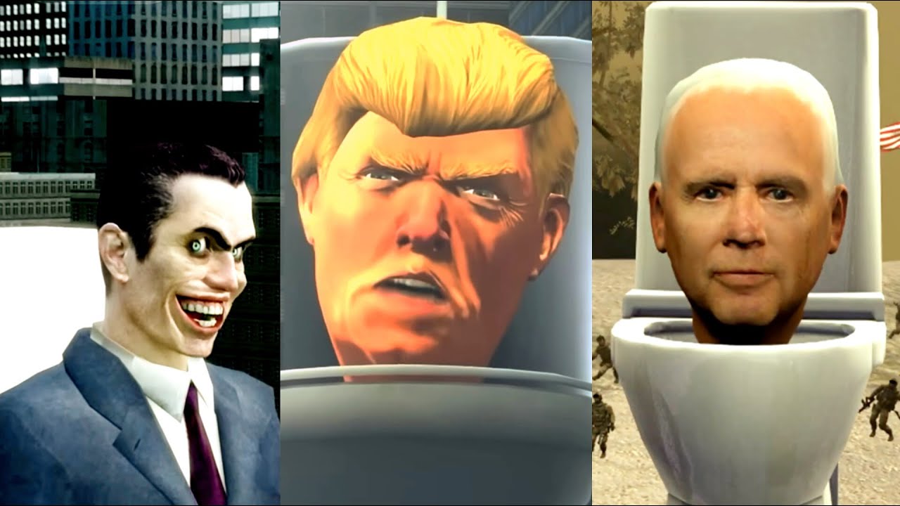 SKIBIDI PRESIDENTS BATTLE - YouTube