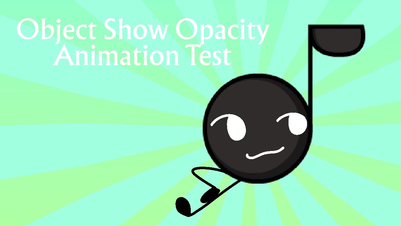 Object Show Opacity Animation Test - YouTube