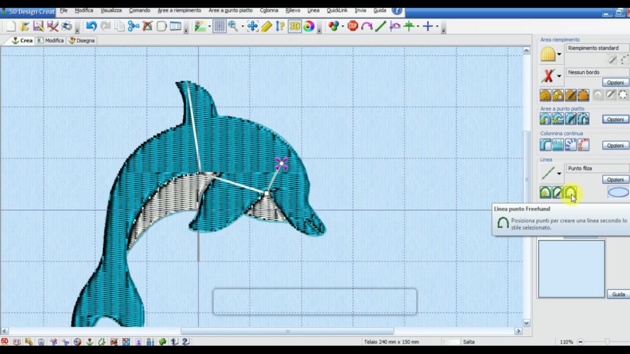 6^ Lezione - 5D Embroidery - YouTube