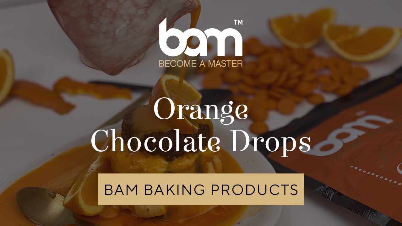 BAM Baking products: Orange Chocolate Drops - YouTube