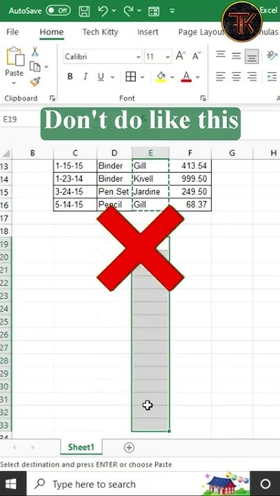 Duplicate Values Quickly Excel Tips Shorts Excel Exceltipsandtricks Exceltricks Exceltips 