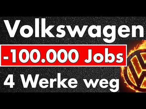 4 Werke & 100.000 Jobs sollen bei Volkswagen weg - das Problem besteht aber fort: schlechte Produkte
