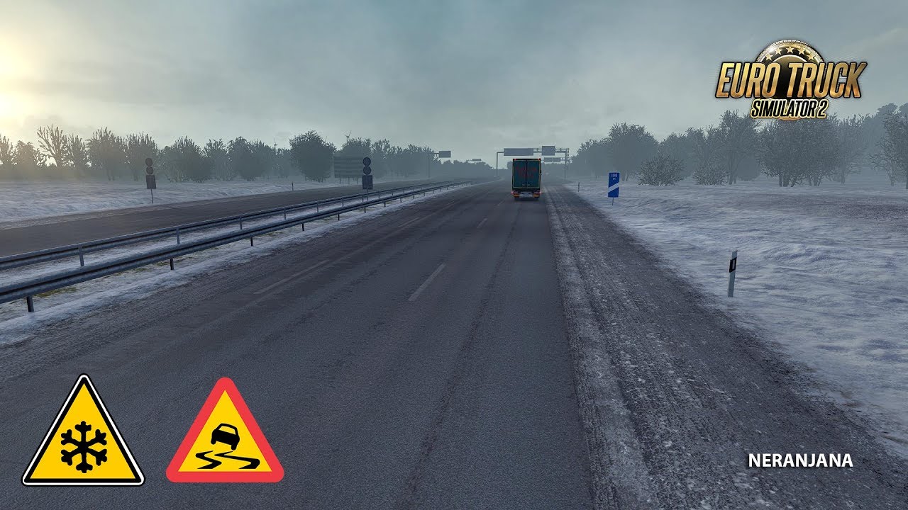 Project Next-Gen Winter Mod byDamianSVW ETS 2 [1.33] - YouTube