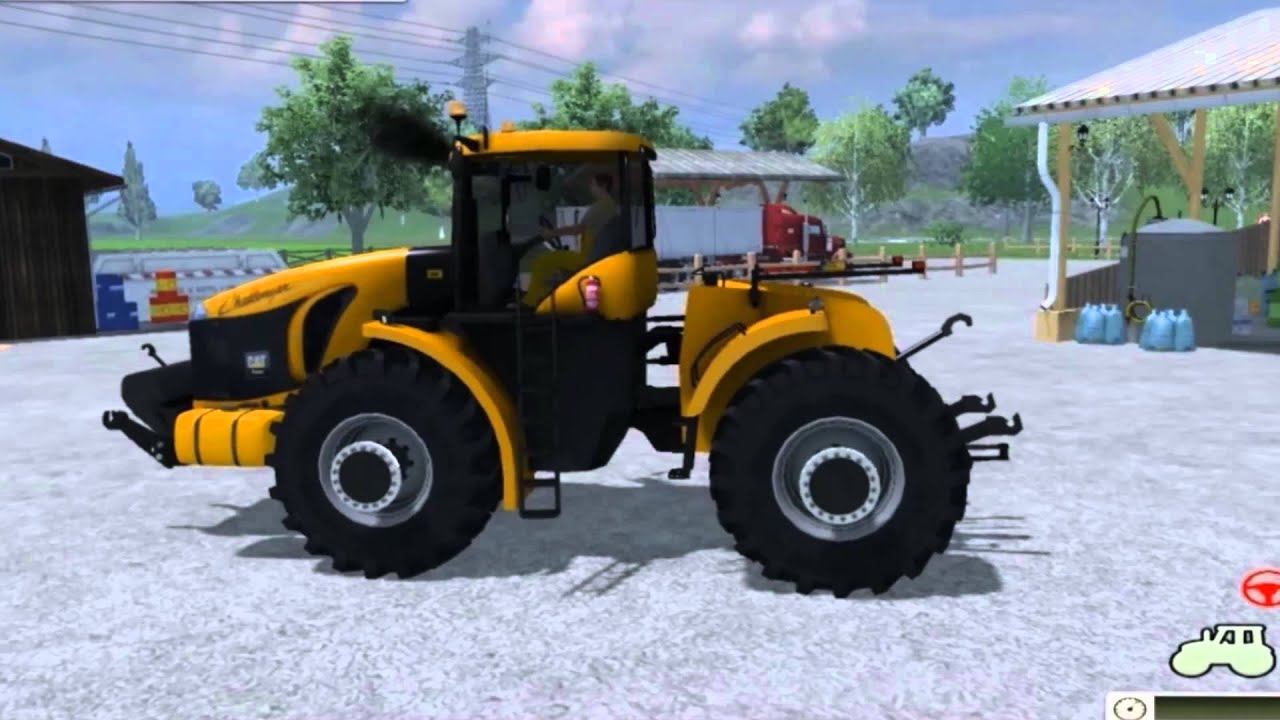 Tuto FS13 - Mod Caterpillar Challenger 900 - YouTube
