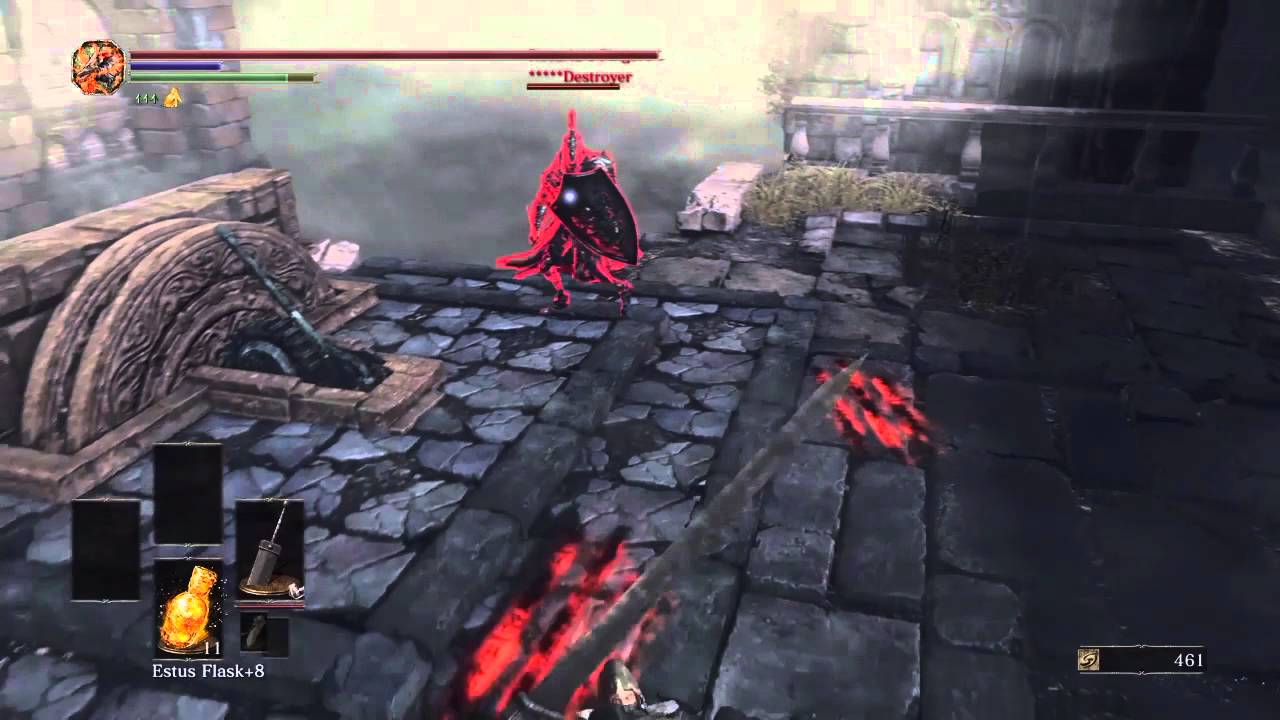 Dark Souls III : Guts build invaded - YouTube