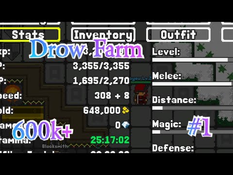 Drow Farm +600k #1 | Rucoy Online - YouTube