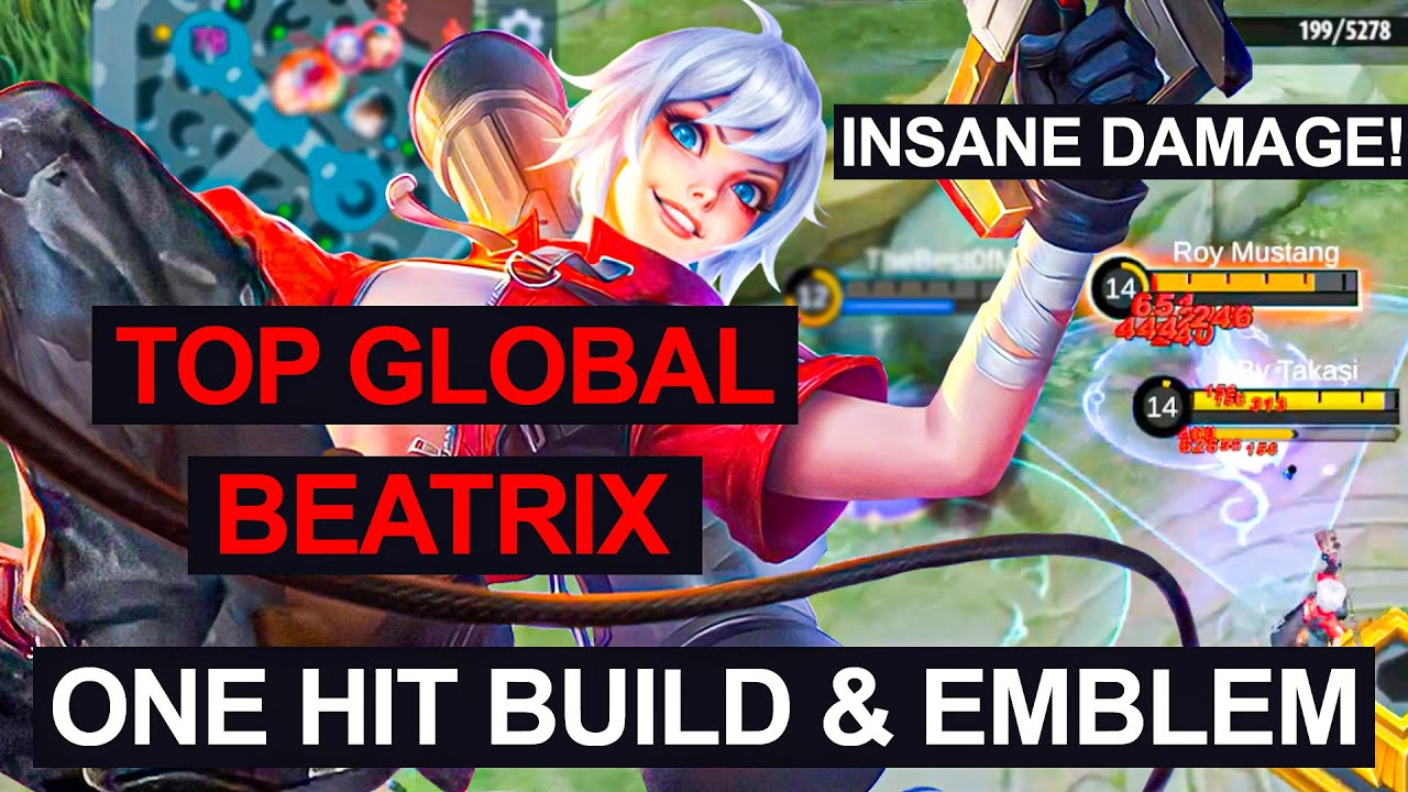 Beatrix Gameplay - Beatrix One Hit Build & Best Emblem - Beatrix Best ...