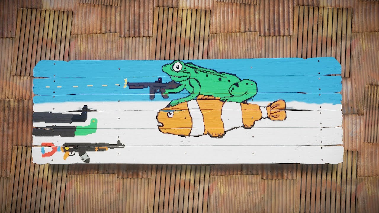 frog and fish play rust - YouTube