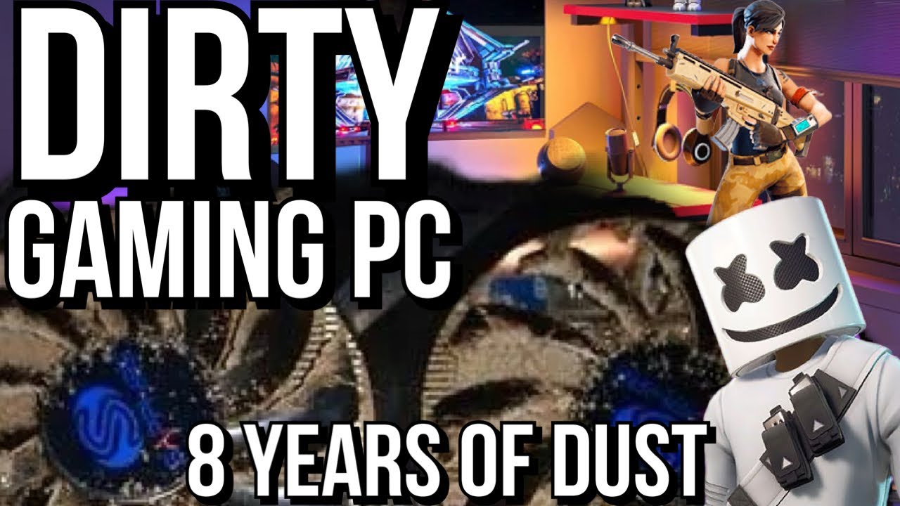 Live! Repair - Gaming PC clean dust 2015 - YouTube