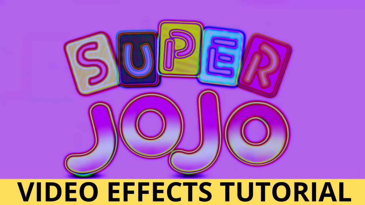 Super Jojo Intro Effects l Kingworld Direct (1993) Effects! - YouTube