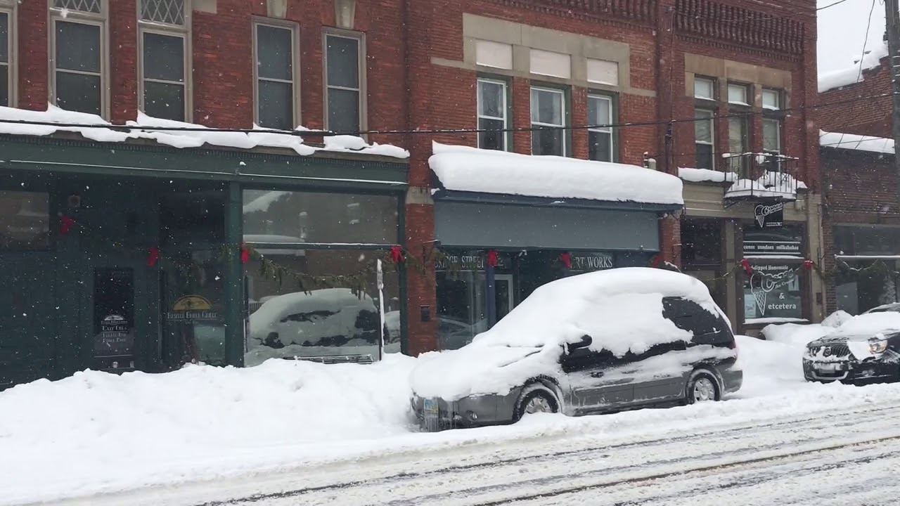 Snow in Ashtabula, Ohio 12-30-17 - YouTube