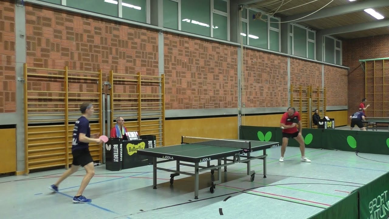 Wohlfühlspiel gegen Abwehr! Pfeiffer (2123 TTR) vs. Dordevic (1917 TTR ...