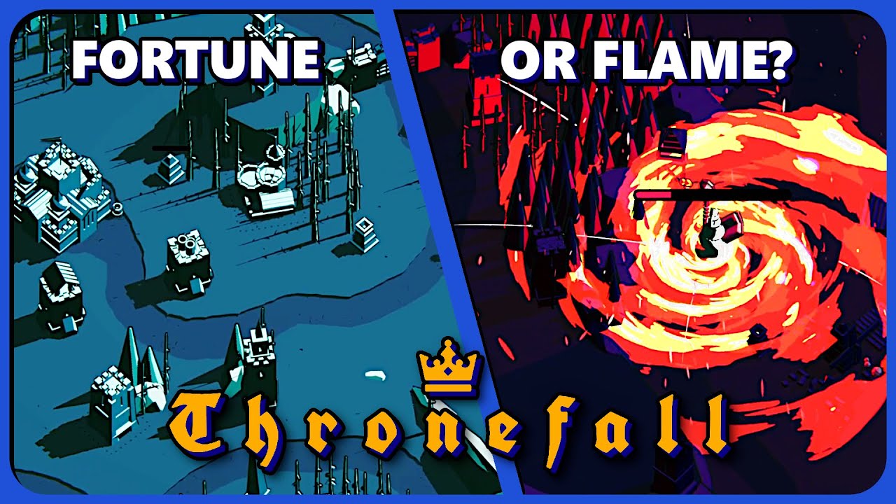 INCREDIBLE STRATEGY HYBRID FULL RELEASE! Thronefall - YouTube