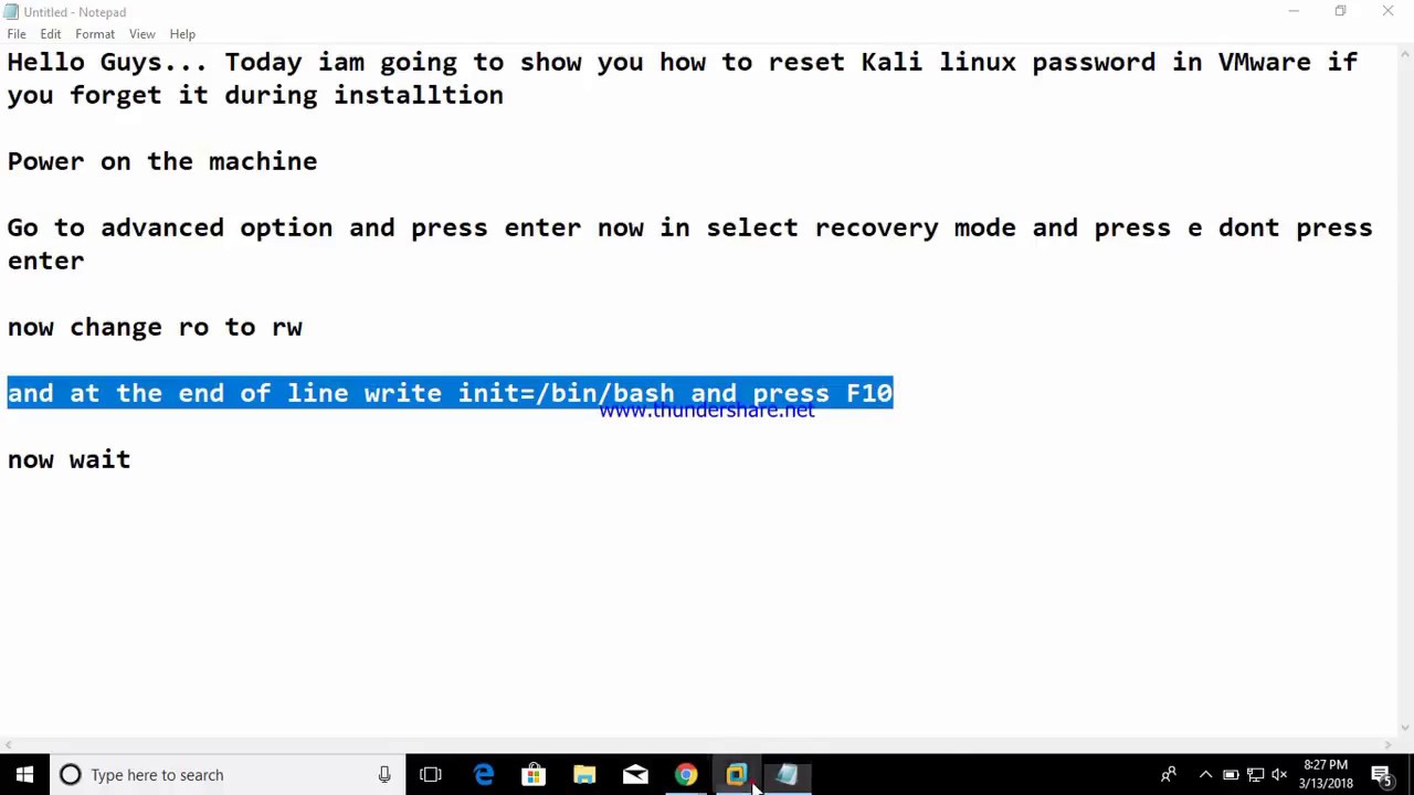 How to reset Kali Linux password (Complete guide) - YouTube