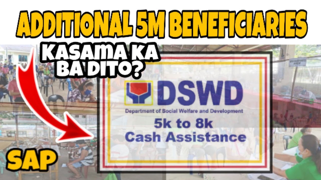 SAP Update: ADDITIONAL 5 Million Beneficiaries | DSWD Social ...
