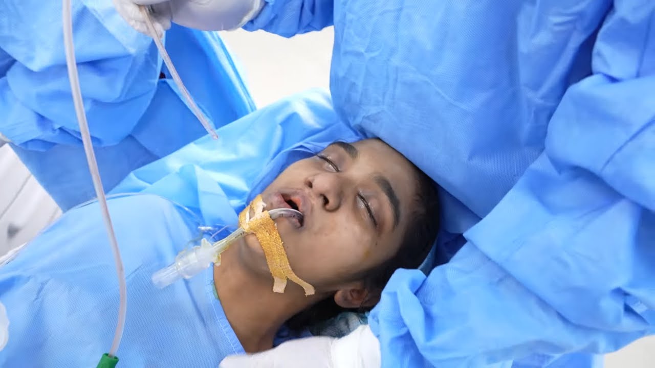 Women Wakes up after Surgery Smoothly- Anesthesia Extubation - YouTube