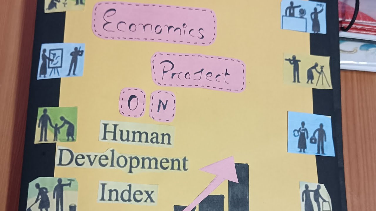 Human development index project class 12th economics - YouTube