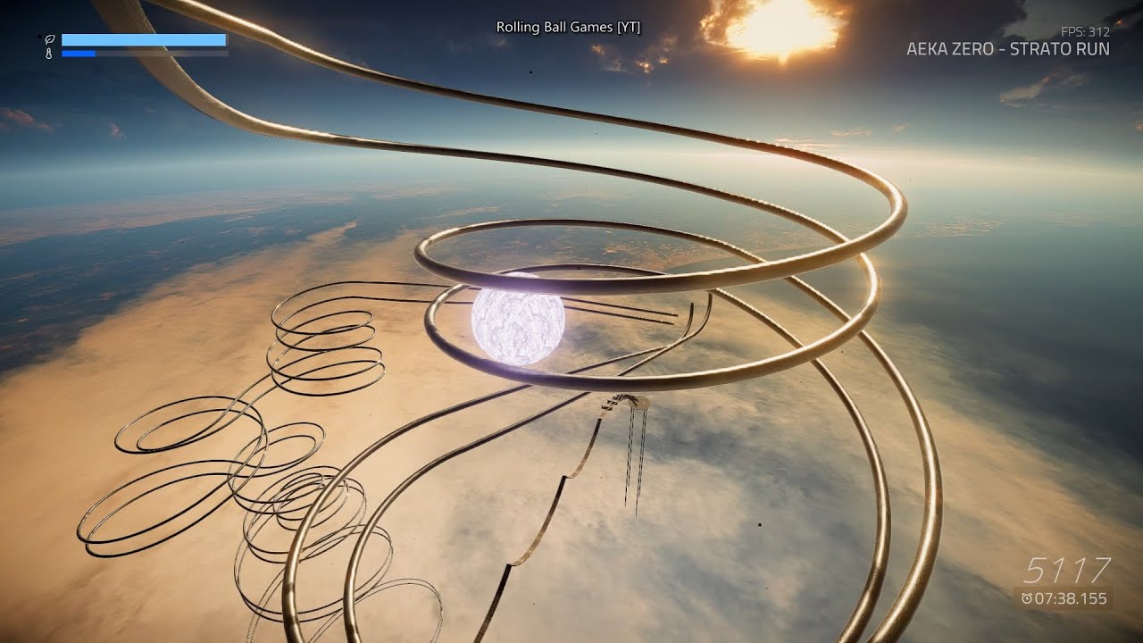 Ballex 2 - Custom Level: "Strato Run" - YouTube