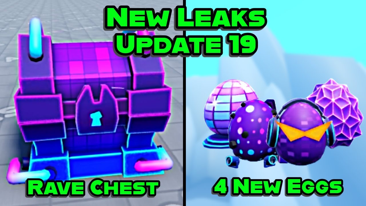 🎵 RAVE WORLD, RAVE CHEST, RAVE EGGS AND MORE - UPDATE 19 NEW LEAKS IN ...
