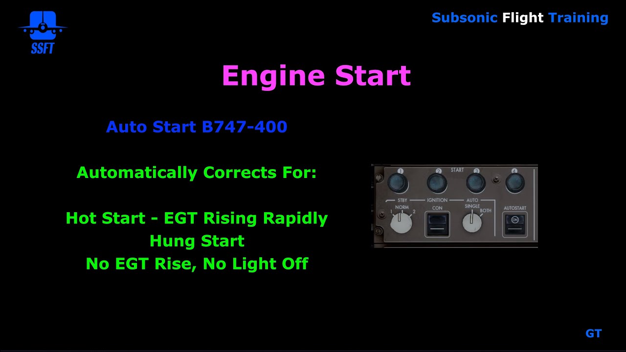 Engine Starting B747 400 | B747 8 - YouTube
