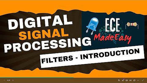Digital Signal Processing - YouTube