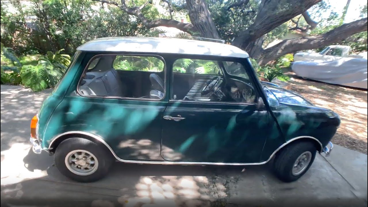 British Racing Green Classic Mini 1275 in LA reviewed and road tested ...