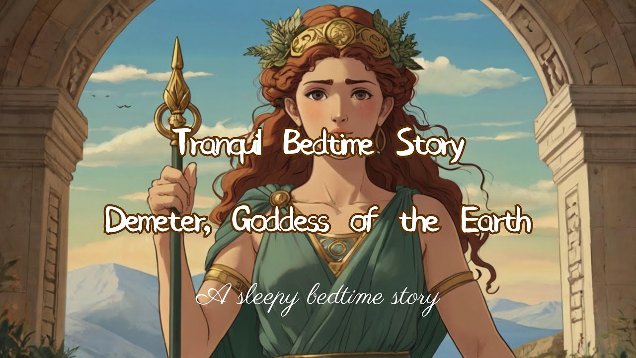 Tranquil Bedtime Story | Demeter Goddess of the Earth | Relaxing Music ...