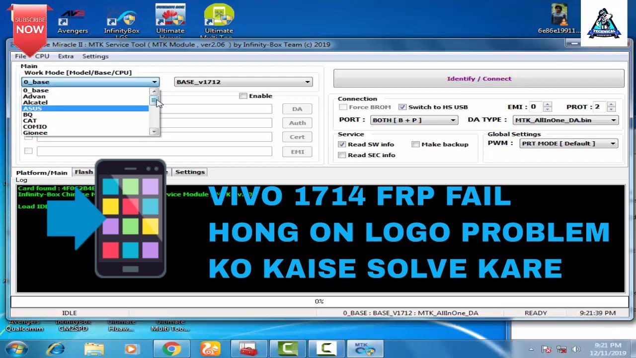 Vivo y69 FRP unlock Problem Solution Password, Pattern Remove - YouTube